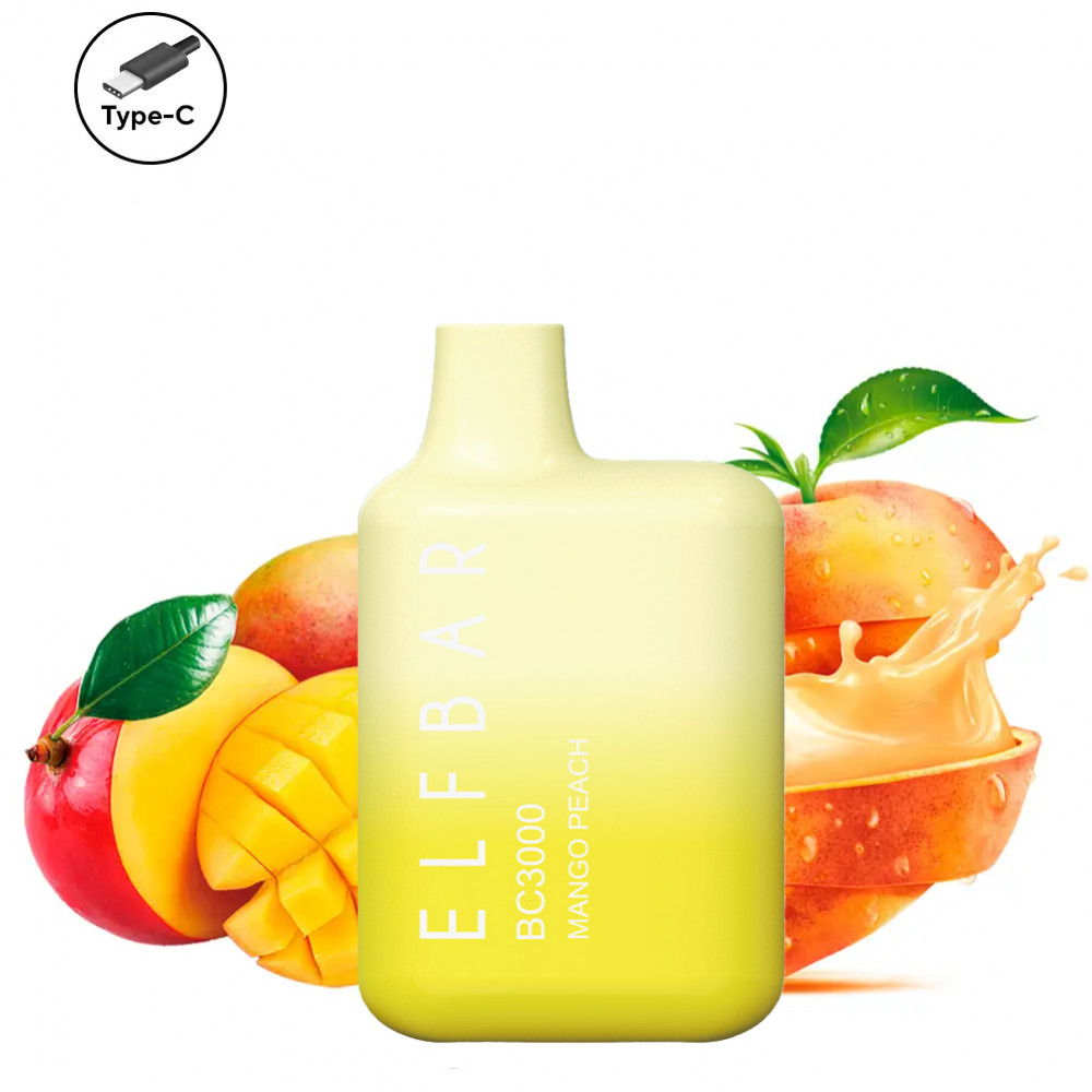 ELF BAR BC3000 - Mango Peach 5% Sigaretta elettrica usa e getta ...